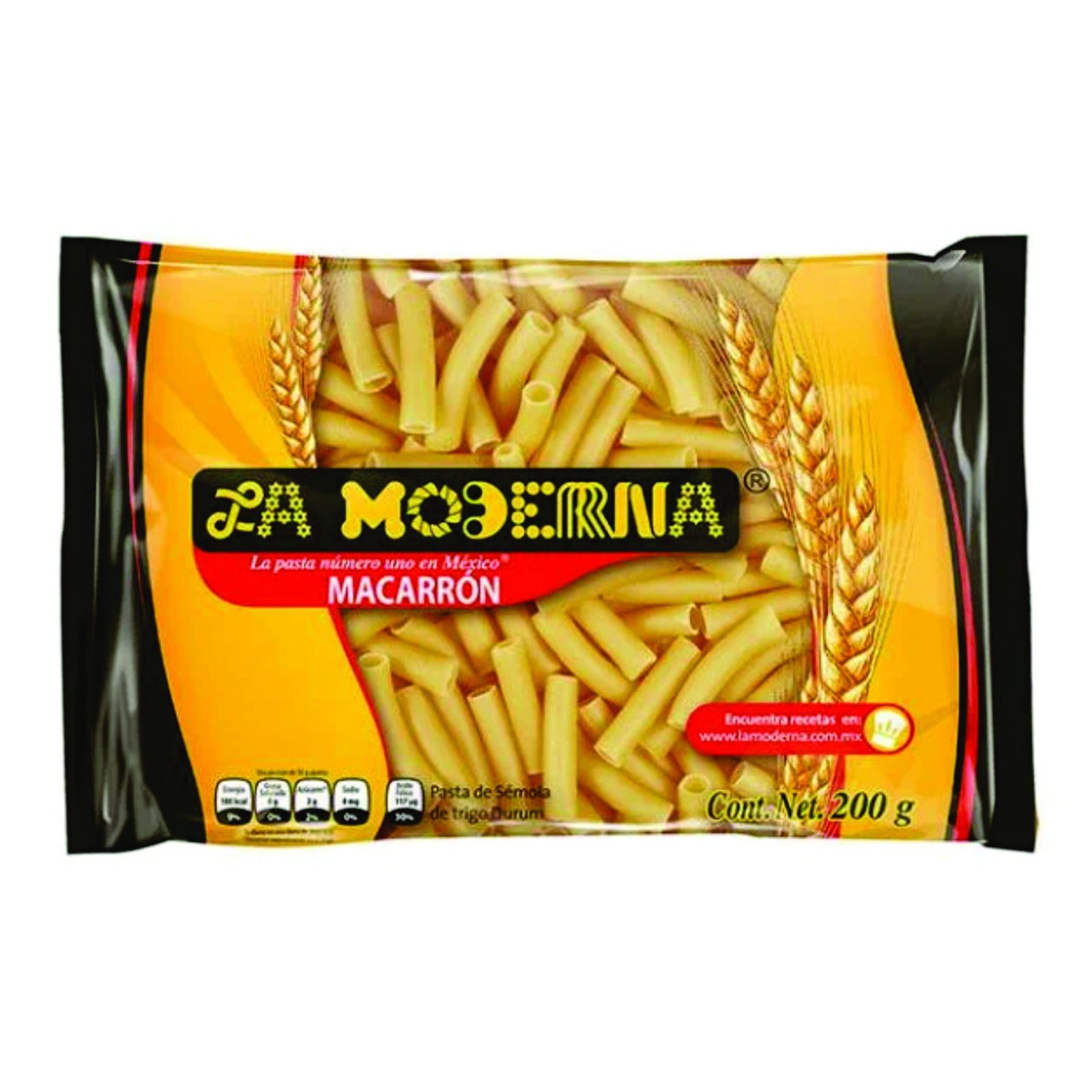 Pasta de macarron la moderna 200 g. – °SUPER°ABASTO°MX°